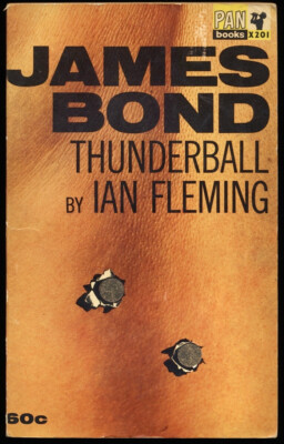 1965 THUNDERBALL Ian Fleming JAMES BOND 007 11th Edition PAN BOOKS UK ...