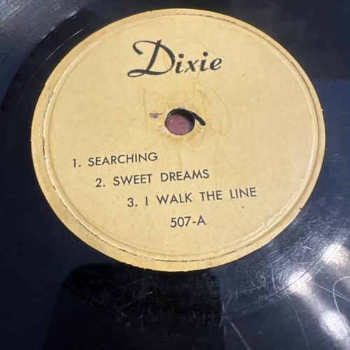 Dixie 78 RPM Benny Barnes - I Walk The Line & More 507 V+ Rockabilly | eBay
