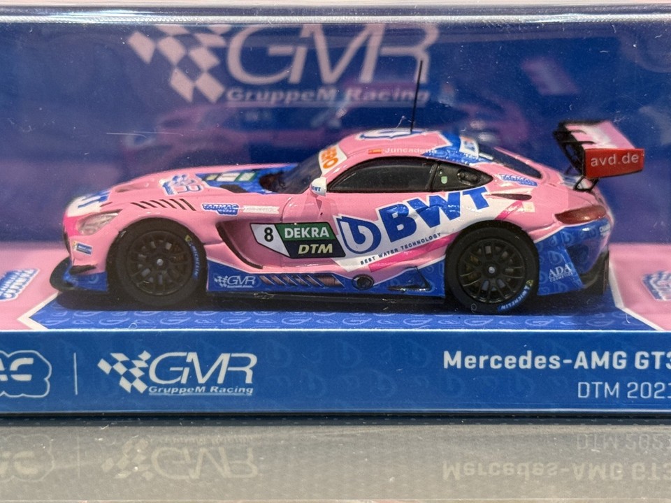 Tarmac Works Mercedes AMG GT3 Pink DTM 2021 Gruppe Racing Daniel ...
