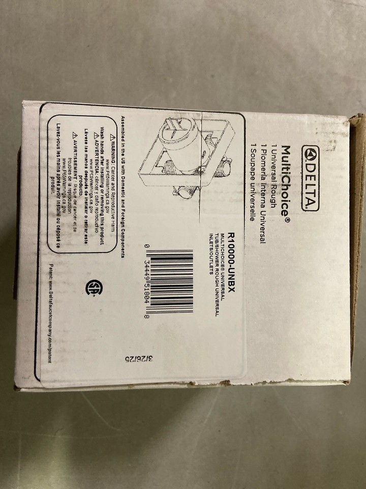 Delta Universal Mixing Valve 1/2" NPT Male & Female Sweat - Box Model ...