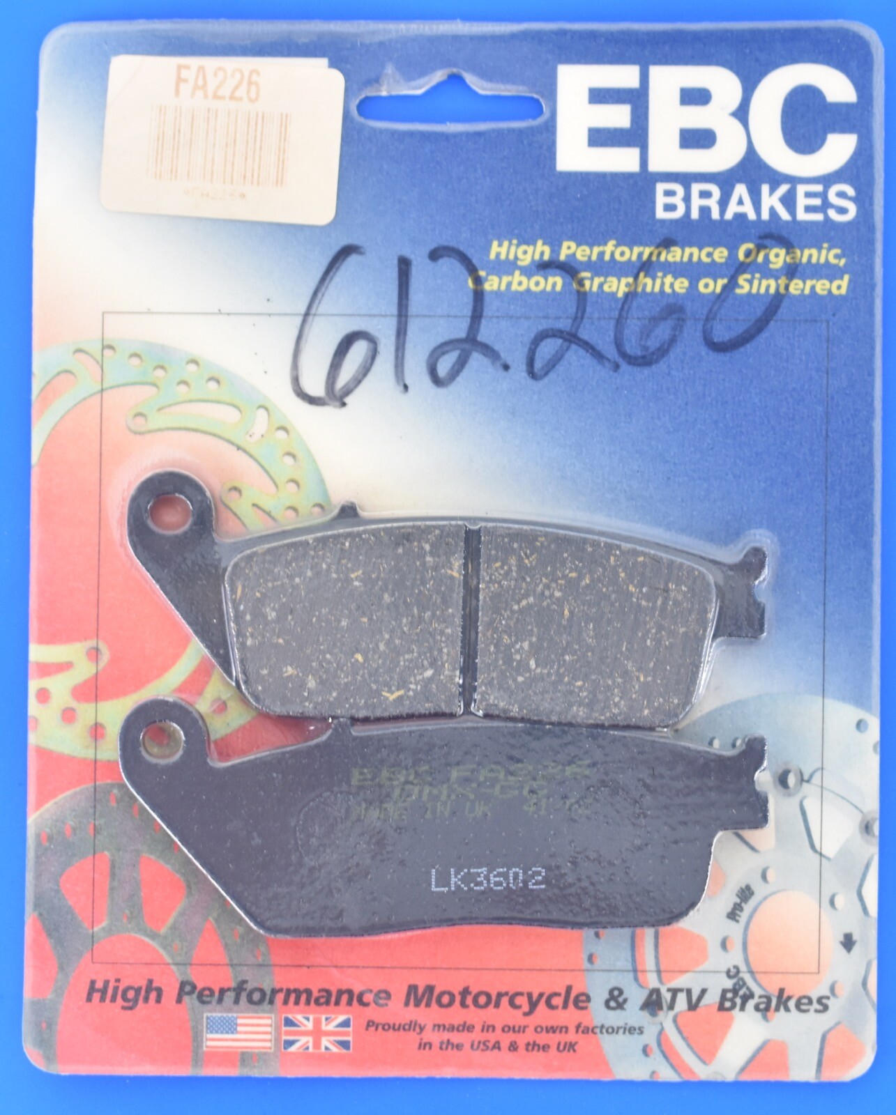 EBC FA226 Motorcycle Brake Pad B1 | eBay