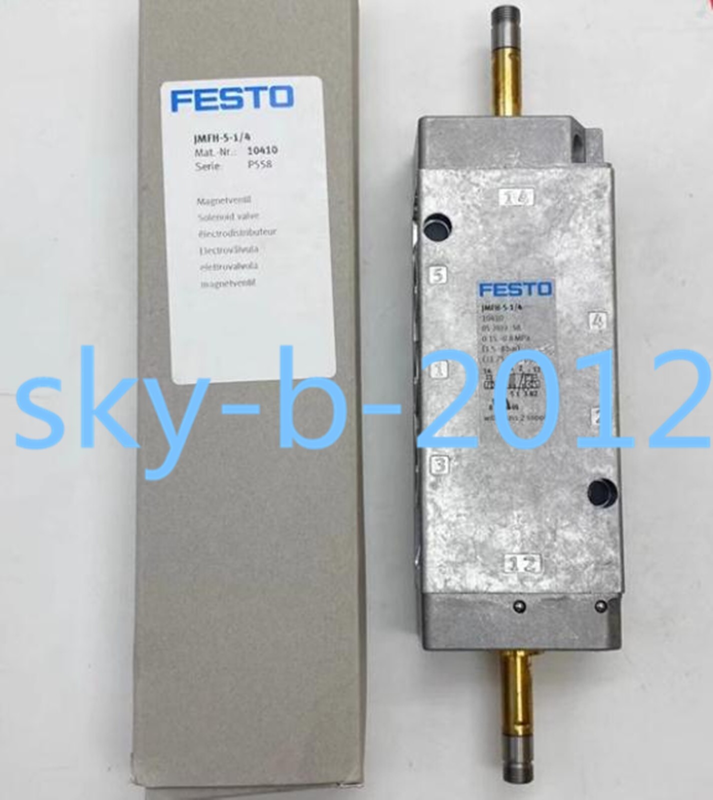 1 PCS NEW IN BOX FESTO solenoid valve 10410 JMFH-5-1/4 | eBay