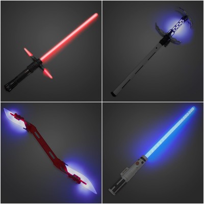Disney Store Kylo Ren Lightsaber Rey Praetorian Stormtrooper Axe Sword ...