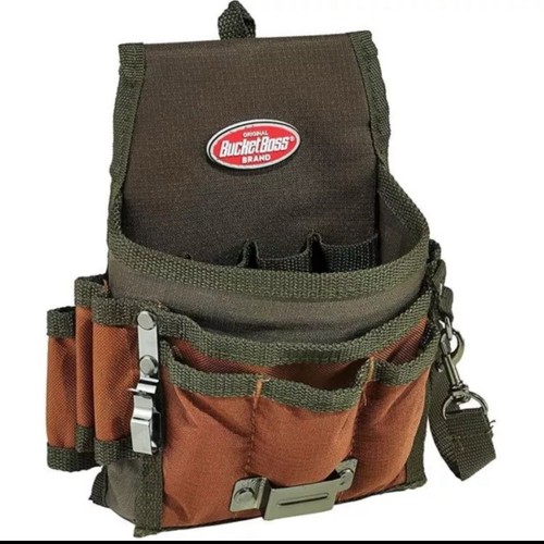 Bucket Boss 54140 Tool/Working Kit Pouch Bag Green/Brown USED, VERY ...