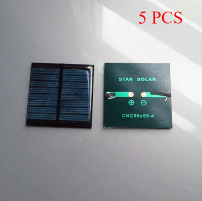 5 PCS Mini Solar Panel 4 V 60 MA 60*90 Small Solar Cells Module DIY ...