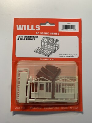 OO Gauge Model Railway Wills SS20 Greenhouse And Cold Frames Kit | eBay UK