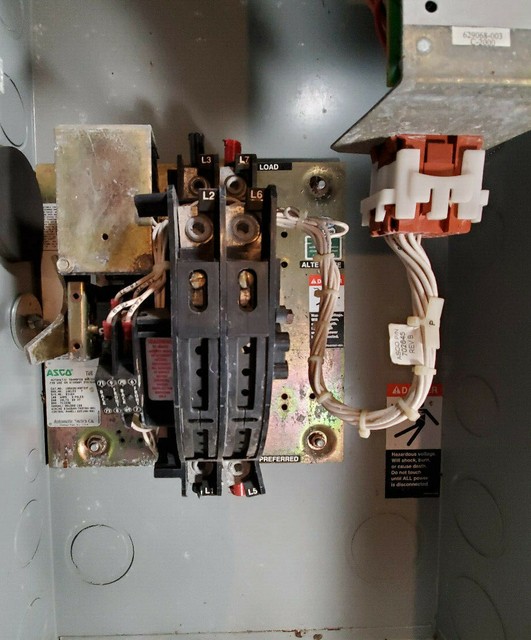 ASCO 165 100a Single Phase Automatic Transfer Switch Make OFFER for ...