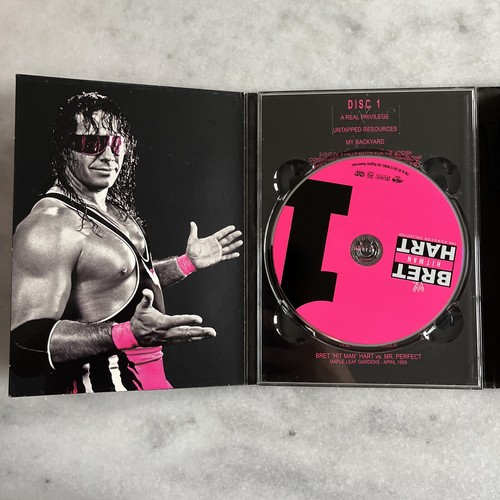 WWE: Bret "Hit Man" Hart: Dungeon Collection (DVD, 2013, 3-Disc Set ...