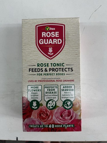 3 X Vitax Rose Guard Rose Tonic Treats & Protects Bigger Brighter ...