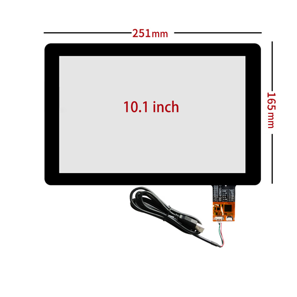251*165mm 10.1 inch Capacitive Touch Screen + USB Cable Plug and Play ...