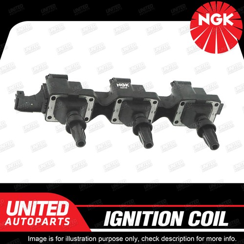 NGK Ignition Coil for Citroen Xantia 3.0L V6 DOHC MPFI 24V ES9J4 140kW ...