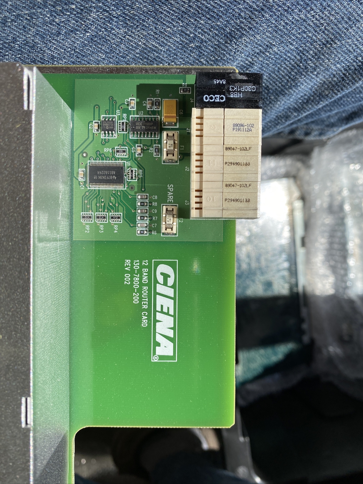 CIENA 130-7800-900 2002004-286 WMECBBABAA OADM ROUTER-12 Band D2 ...