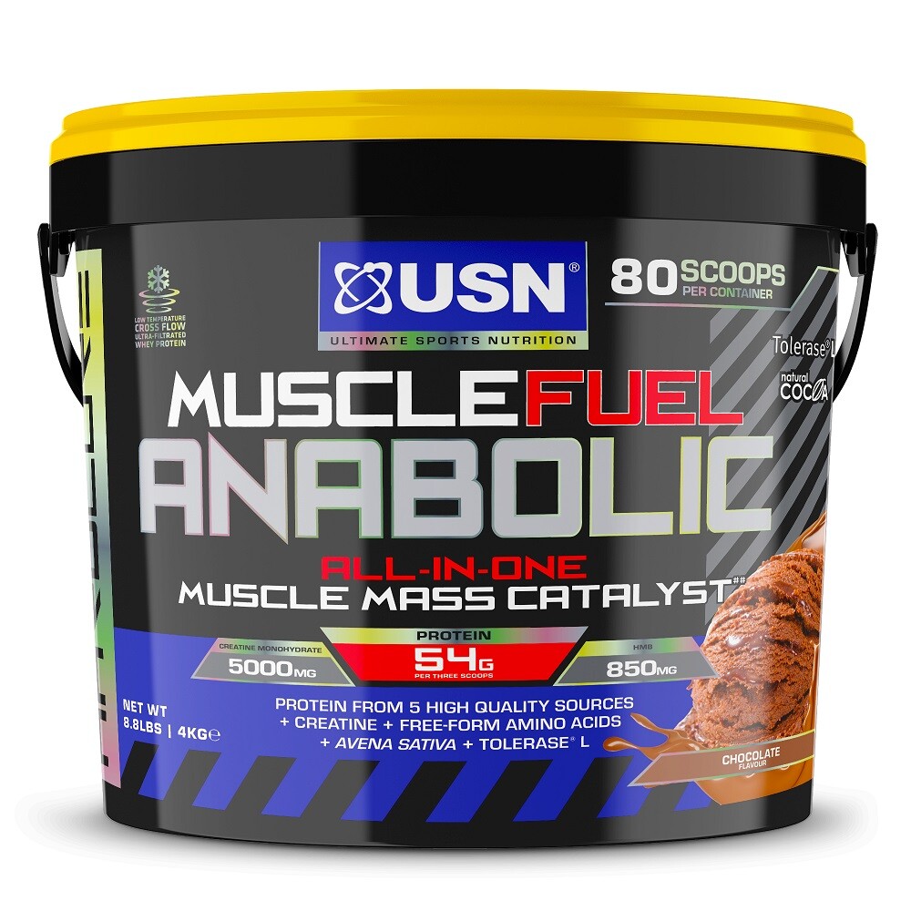 USN Muscle Fuel Anabolic All-in-One Lean Muscle Gainer 2kg/4kg | eBay