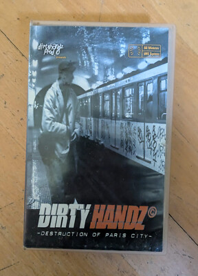 DIRTY HANDZ - Destruction of Paris City VHS (1999) Graffiti Trains ...