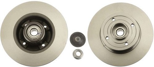 TRW Rear Brake Disc Rotors 240mm DF4274BS fits Nissan Note E11, NE11 1. ...
