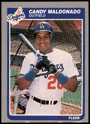 Candy Maldonado #376 1985 Fleer | eBay