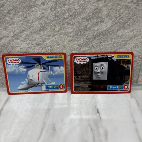 Thomas & Friends Trading Cards Set Diesel Harold Collectible Used Japan ...