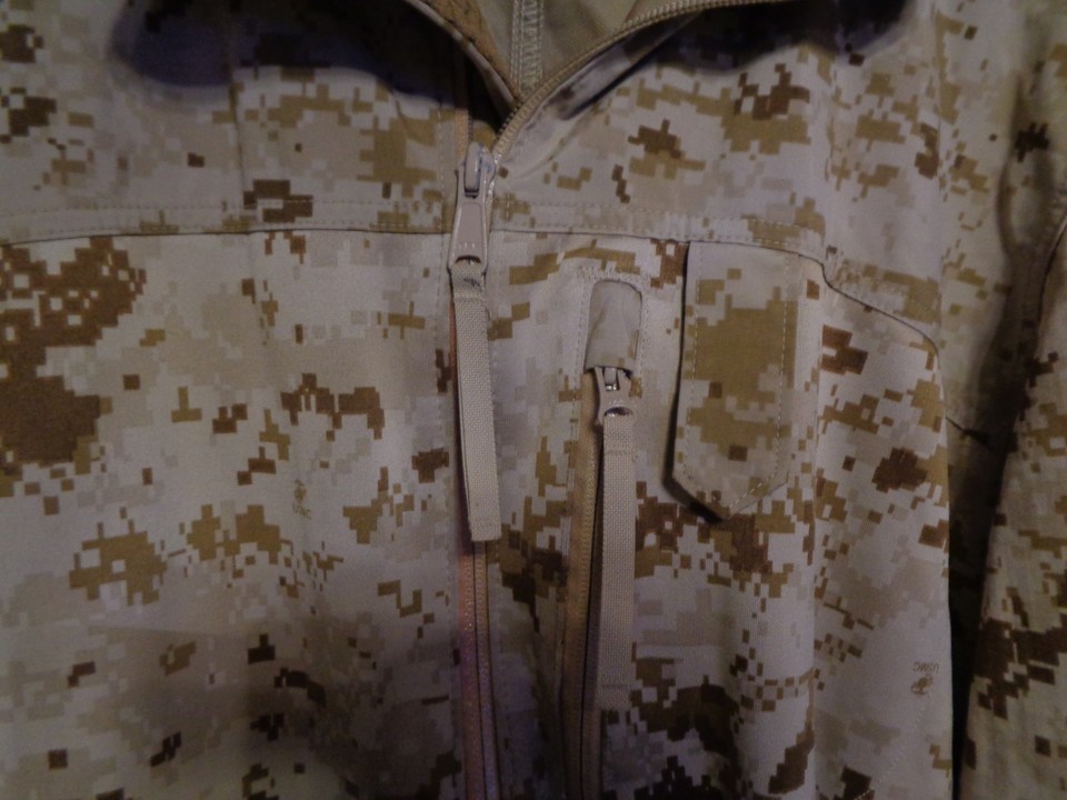 USMC Apecs CDJ 180s Cold Weather Desert Marpat Combat Jacket Seal Size ...