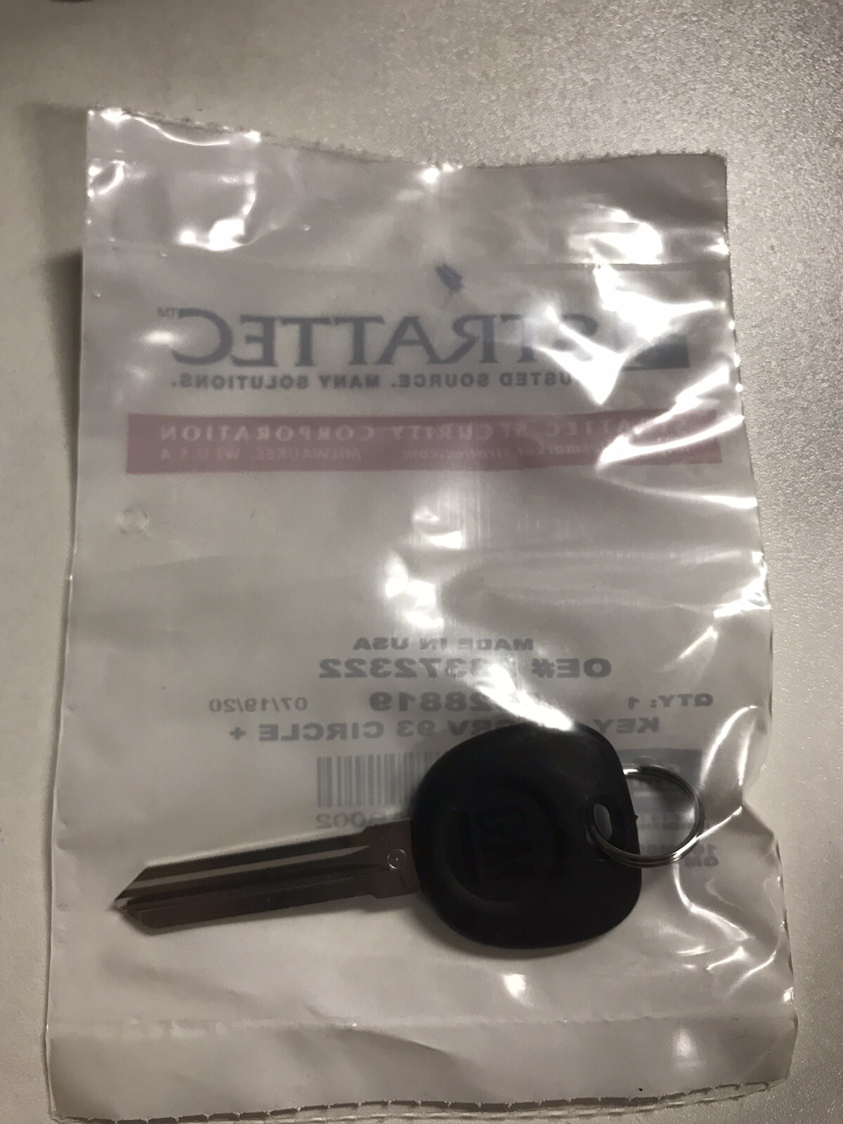 23372322 GM Door Lock and Ignition Keys with logo Uncoded qty 5 | eBay