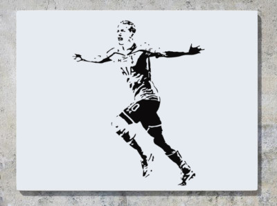 Harry Kane English England Footballer Soccer Player Wall Decal Sticker ...