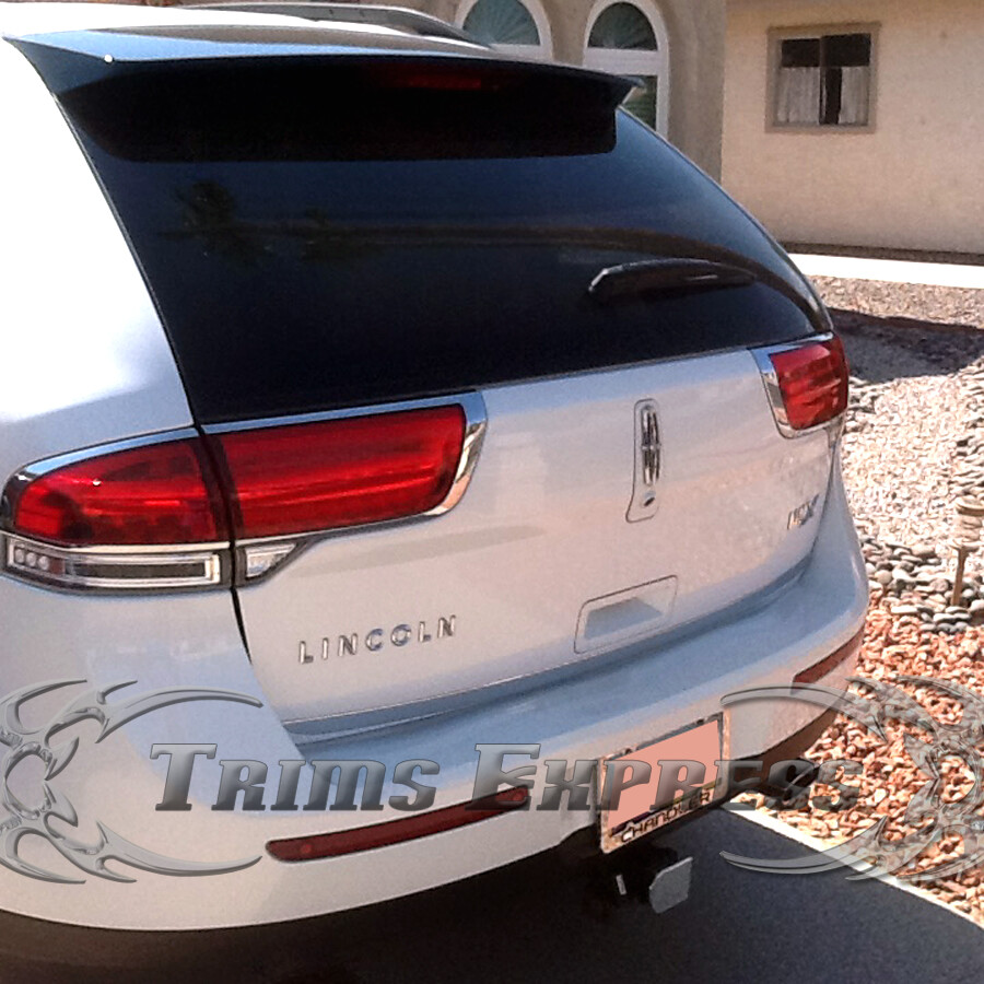 2007-2015 Lincoln MKX Rear Trunk Lower Trim Accent Chrome Stainless Lid ...