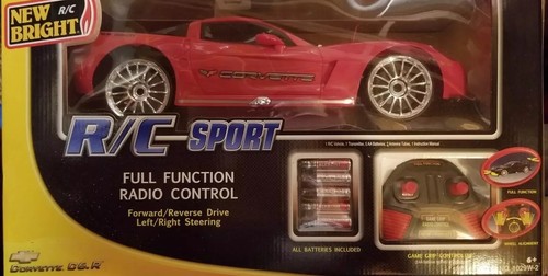 New Bright Corvette C6.R R/C Sport Car Red | eBay