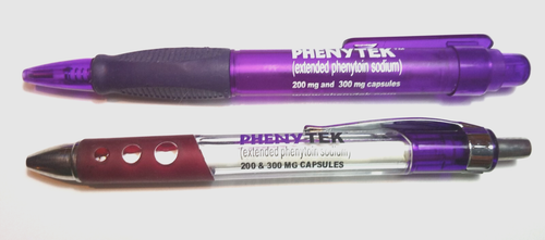 Lot 2 Rare Phenytek Pharmaceutical Drug Rep Pens, Medical, New Ink ...