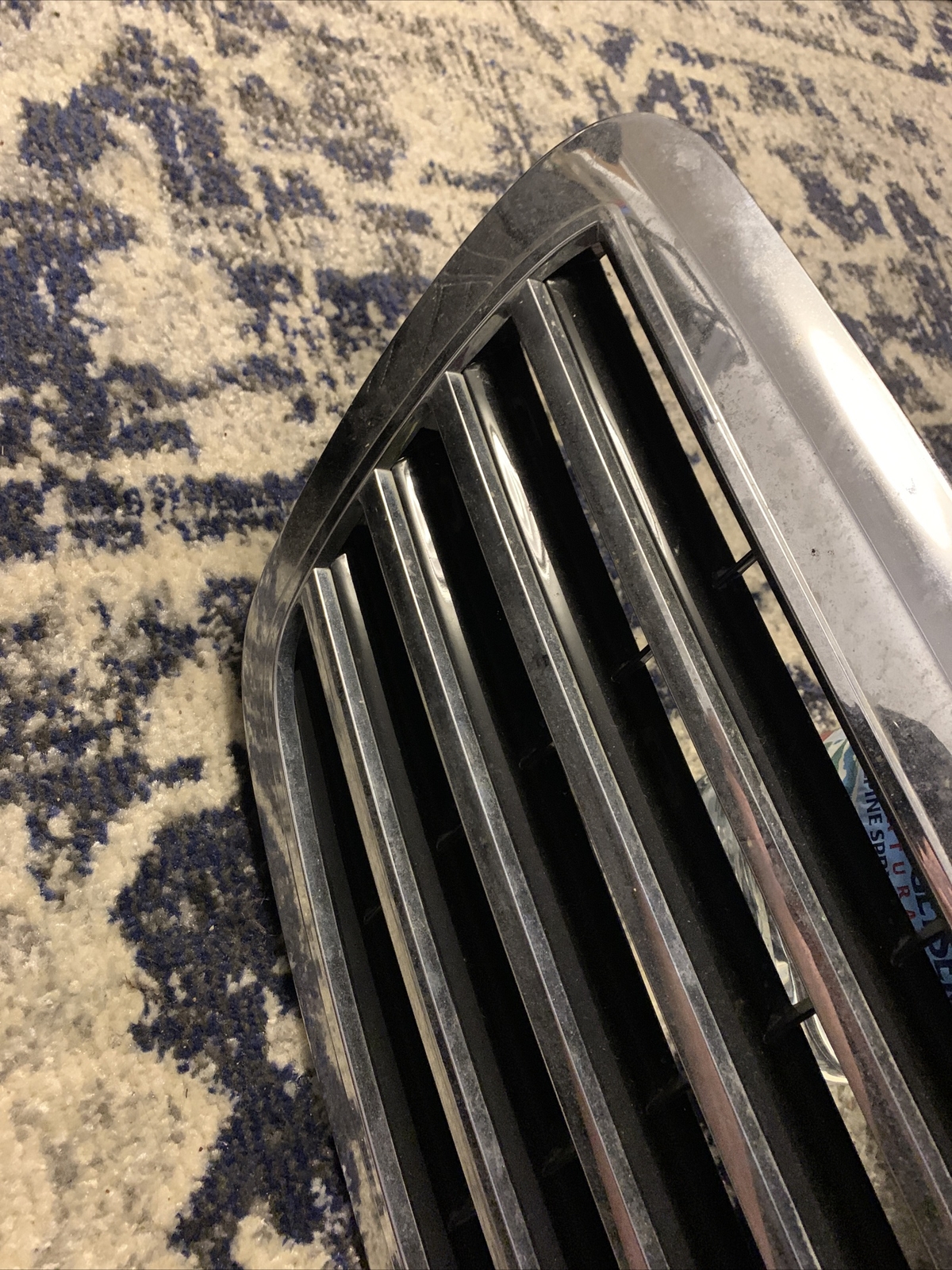 Genuine MERCEDES S Class W221 Front Bumper Grille Chrome S350 ...