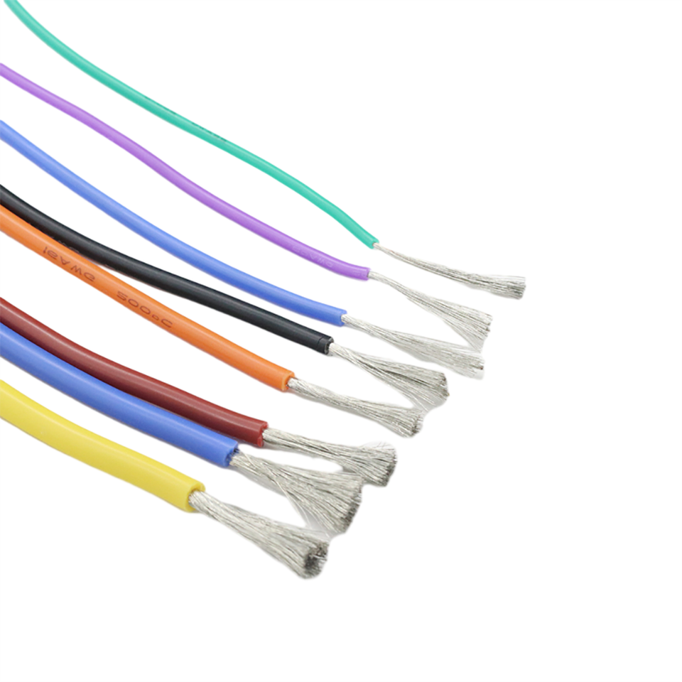 Extra Soft Flexible Silicone Wire Cable 0.08mm Tinned Copper 2/4/6/7/8 ...