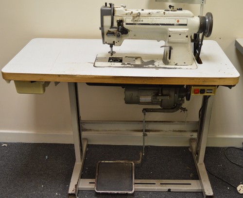 Singer 211 Needle Feed Walking Foot Sewing Machine Spares Or Repair ...