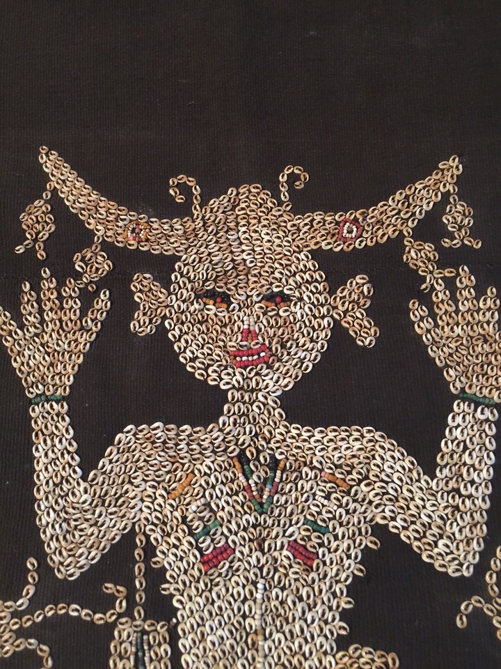 Vintage Shell Figurative Artwork Asian/aboriginal/Indian | eBay
