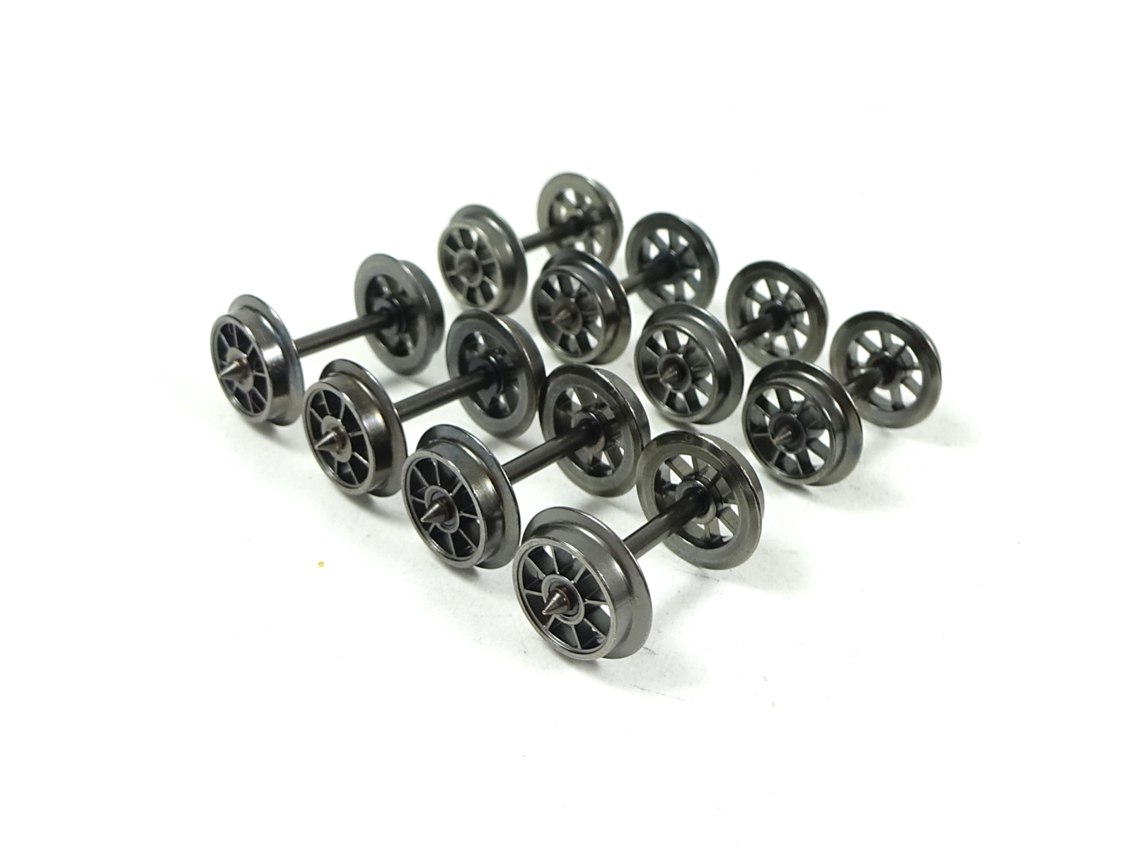 Märklin H0 Radsatz Räder Speichenradsatz Gleichstrom 8 St E700630 E ...