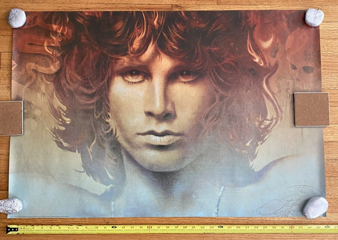 Spirit Of Jim Morrison Original Vintage Poster The Doors Wizard ...