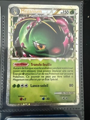 Carte Pokémon Meganium Prime HGSS08 HeartGold Soulsilver FR PROMO | eBay