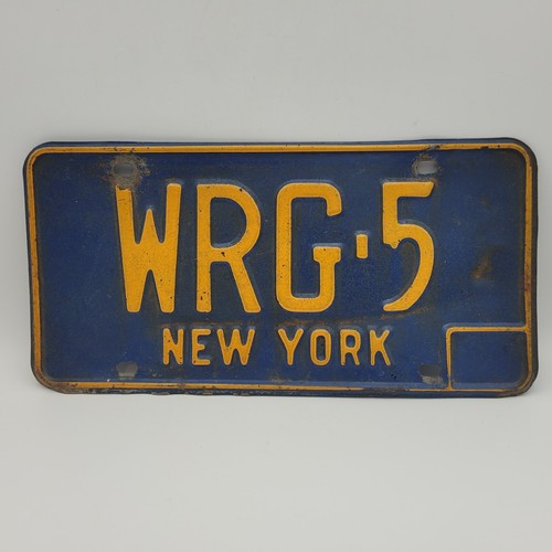 New York License Plate Vintage 1966 1967 1968 1969 1970 1971 1972 Tag ...