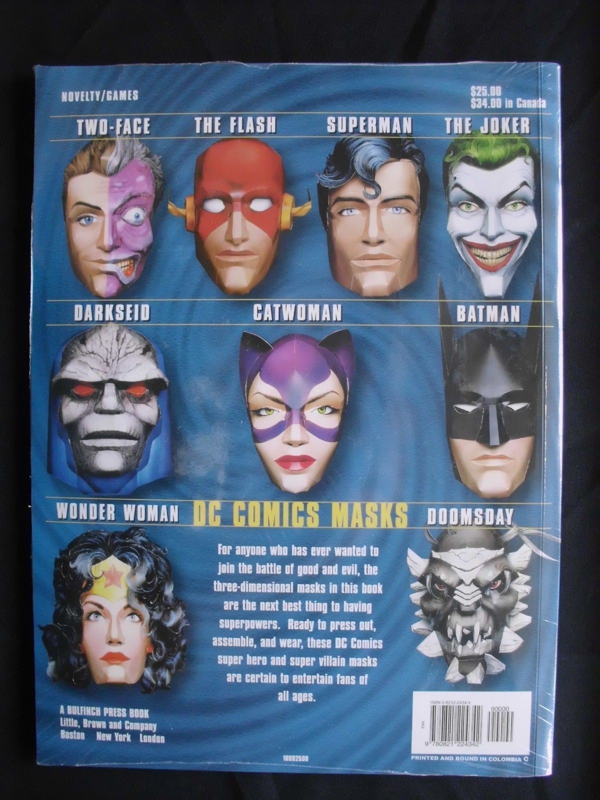 DC Comics Masks : Nine Masks of DC Comics Heroes and Villians to ...