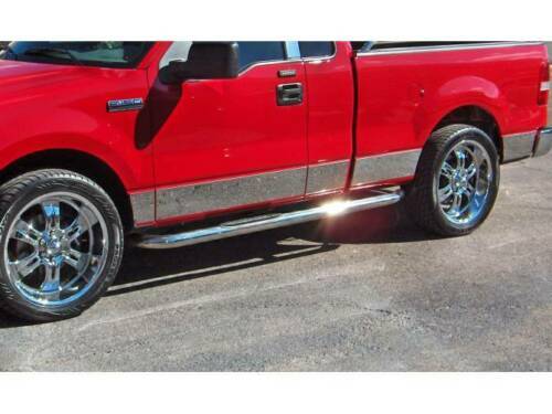2015-2020 F-150 Regular Cab 6.5 Bed Chrome Rocker Panel Trim Stainless ...