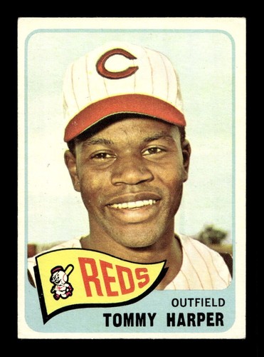 1965 Topps #47 Tommy Harper Reds VG-EX+ *7w | eBay