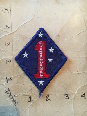 USMC US Marine Corps 1st Marine Division merrowed edge patch 7/7/25 | eBay