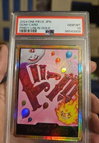 PSA 10 Uta DON ! Card [GOLD] Frame ONE PIECE Card The Best PRB-01 ...
