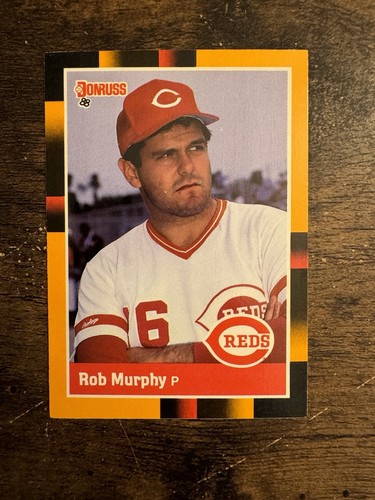 Donruss 1988 Rob Murphy P #230 Cincinnati Reds Baseball Card | eBay
