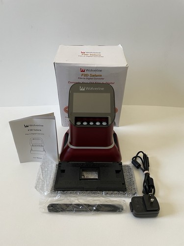 Wolverine F2D Saturn Digital Film & Slide Scanner - Red | eBay