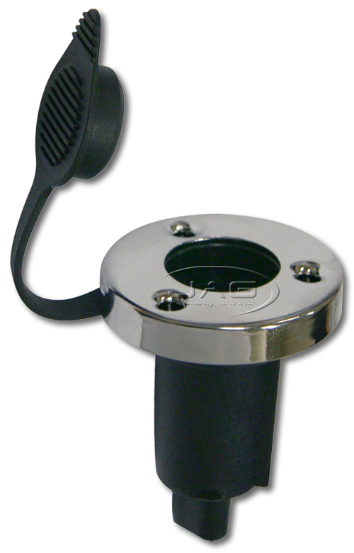 AQUATRACK STAINLESS STEEL STERN LIGHT ROUND BASE - Boat/Anchor Plug-in ...