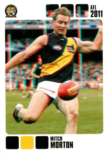 2011 RICHMOND TIGERS AFL Card MITCH MORTON Herald Sun | eBay Australia