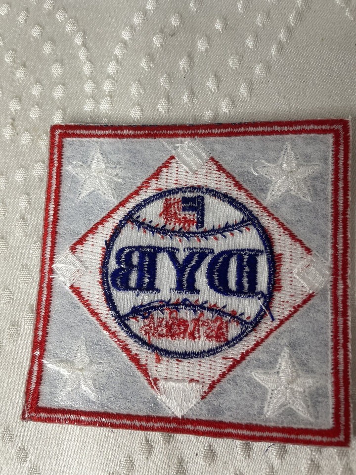 Dixie Youth Baseball Uniform Patch "DYB" 3" VINTAGE NOS | eBay