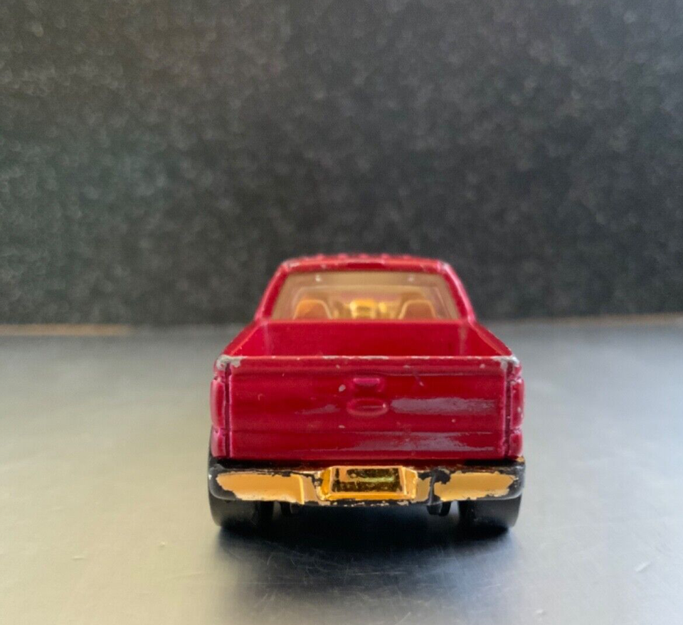 Hot Wheels 2012 heat fleet 2009 ford f-150 diecast red gold flame *BOGO ...