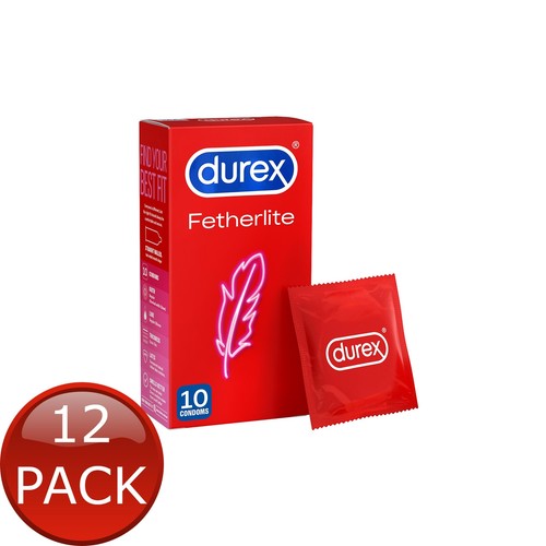 12 x Durex Featherlite Condom 10Pk | eBay Australia