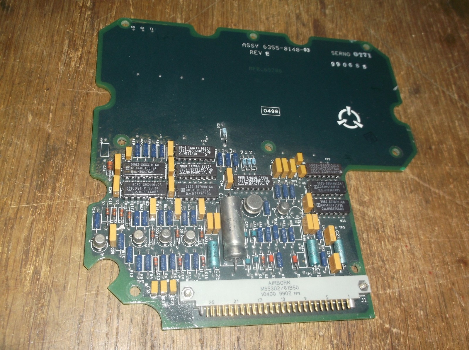Serno Circuit Control Board 6355-0140-03 Rev. E 0771 990685 6355-0142 ...