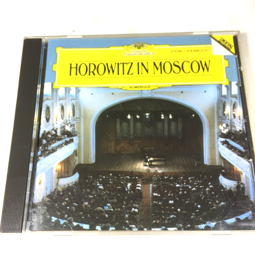 Horowitz in Moscow by Vladimir Horowitz (CD, 1990) 28941949929| eBay
