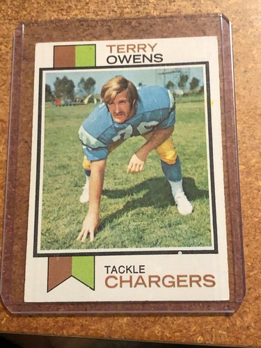 1973 Topps Football # 284 Terry Owens | eBay
